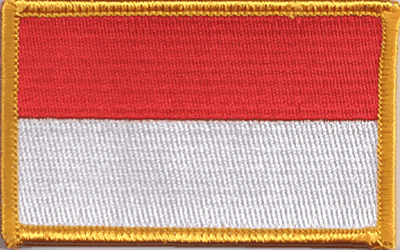Indonesia Flag Patch Iron On Patches - From Flag It Products